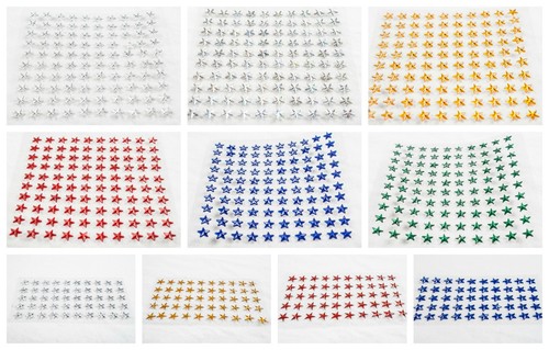 100/50 - 6/10mm Stars Self Adhesive Diamante Stick On Rhinestones | eBay