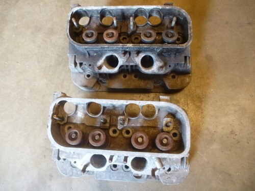 Vw Camper Bay T2 type 4 engine cylinder head 1.7 1700 PAIR free post ...