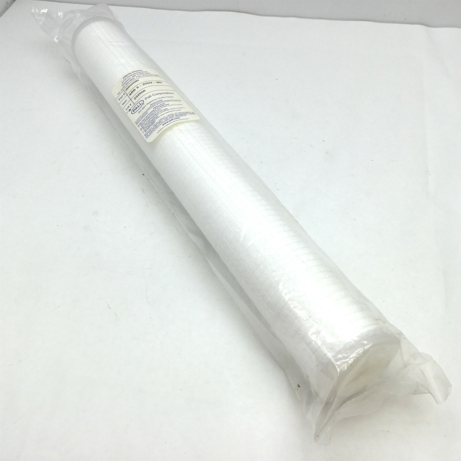 Pall Corporation ARD520UVM3 Filterite Water Filter Element 5µm Single ...