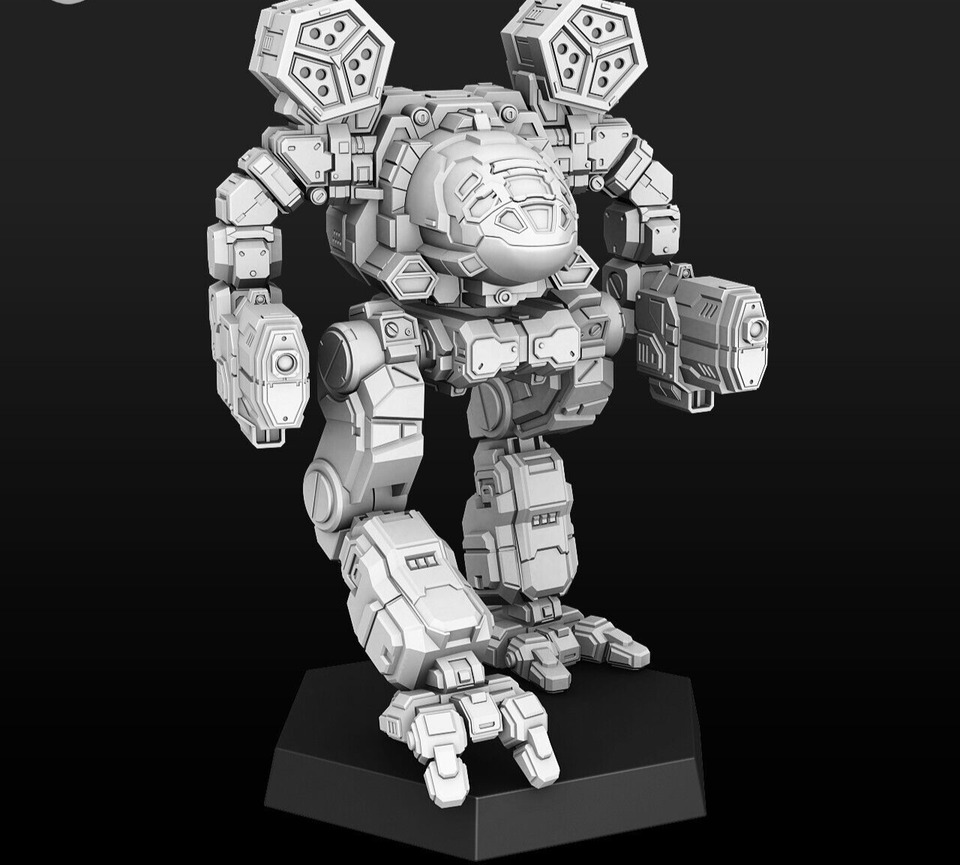 TBR Timber Wolf aka "Mad Cat" Alt Mech For Battletech Mini MWO PMW 21 ...