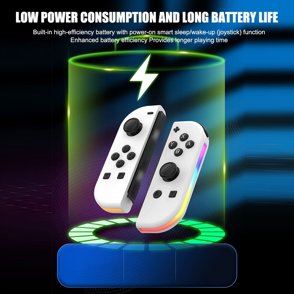 For Nintendo Switch Joy Con Controller Left & Right Wireless Pair ...