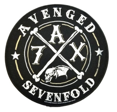 AVENGED SEVENFOLD ( 7 A X ) OFFICIAL BACK PATCH | eBay