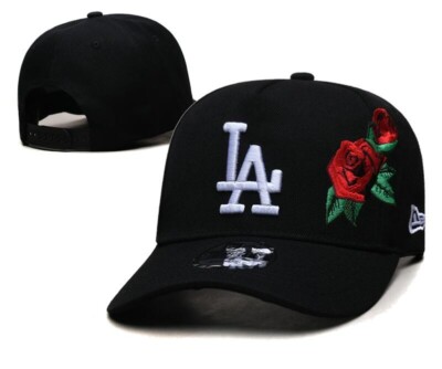 New adult LOS_ANGELES_LA_DODGERS_MLB embroidered trucker casual ...