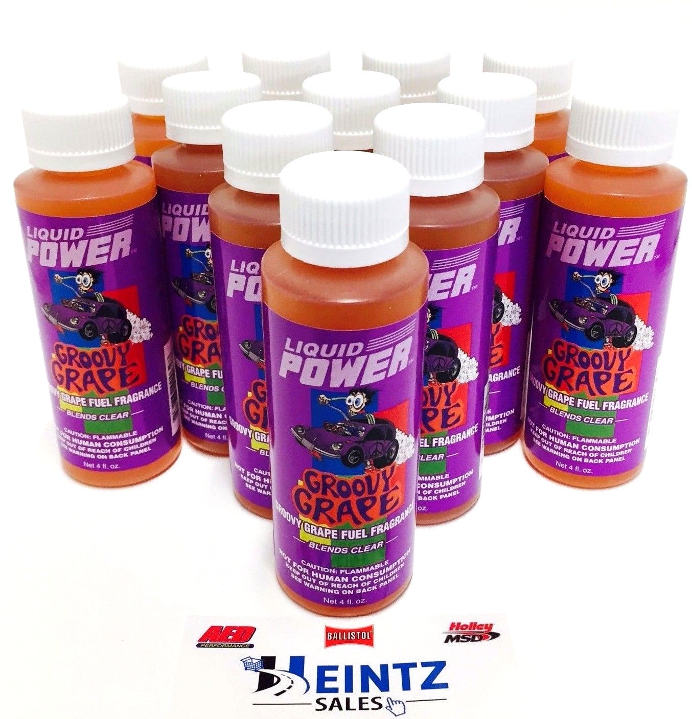 Power Plus Lubricants (12) Groovy Grape Fuel Fragrance for Car ...