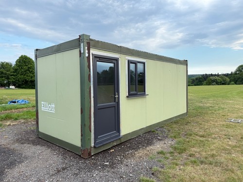 20ft site cabin office container | eBay UK
