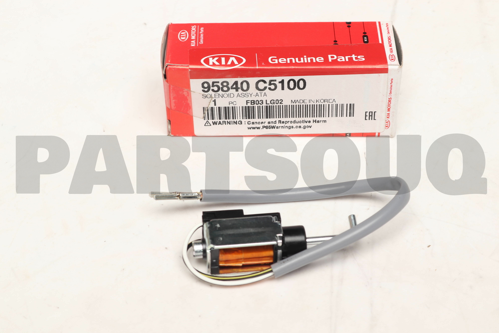 95840C5100 Genuine Hyundai / KIA SOLENOIDASSY-ATA | eBay