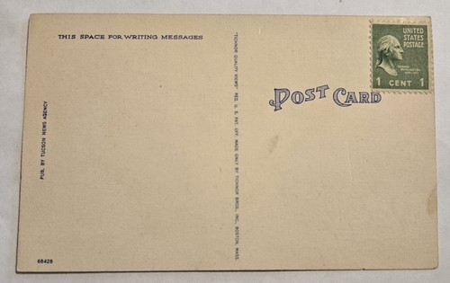Unused Postcard One of the Many Dude Ranches Near Tucson Arizona La Osa ...