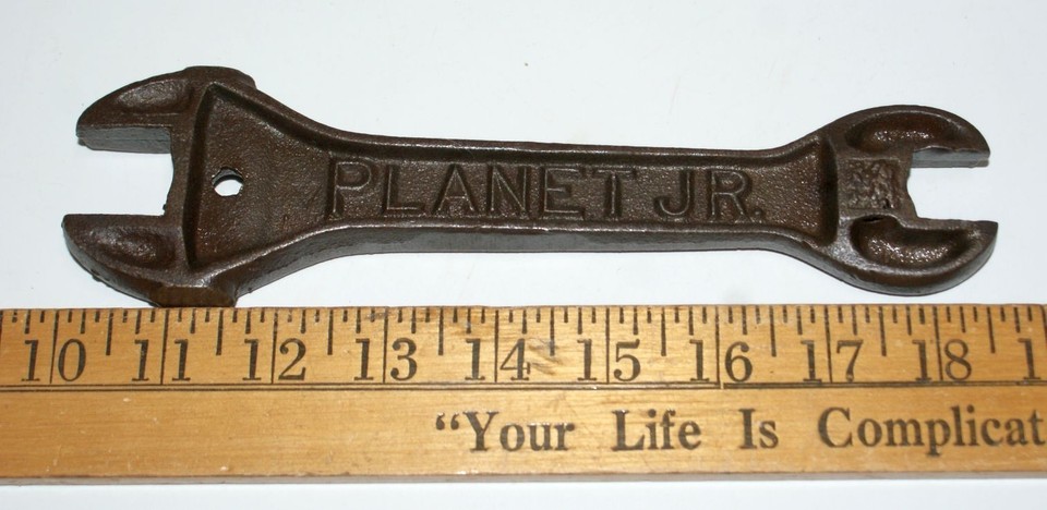Old Vintage PLANET JR H4 odd version Cultivator Farm Implement Wrench ...
