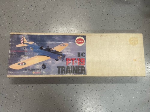 Vintage COX PT-19 Radio Controlled Model Airplane Very Rare | eBay
