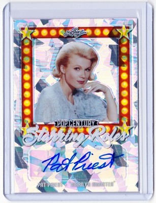 Pat Priest 2021 Leaf Pop Century Autograph Card # 25 ! Munsters ...