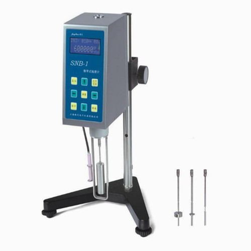 Portable Digital Rotational Viscometer Lab Viscosity Meter With Rang 1 ...