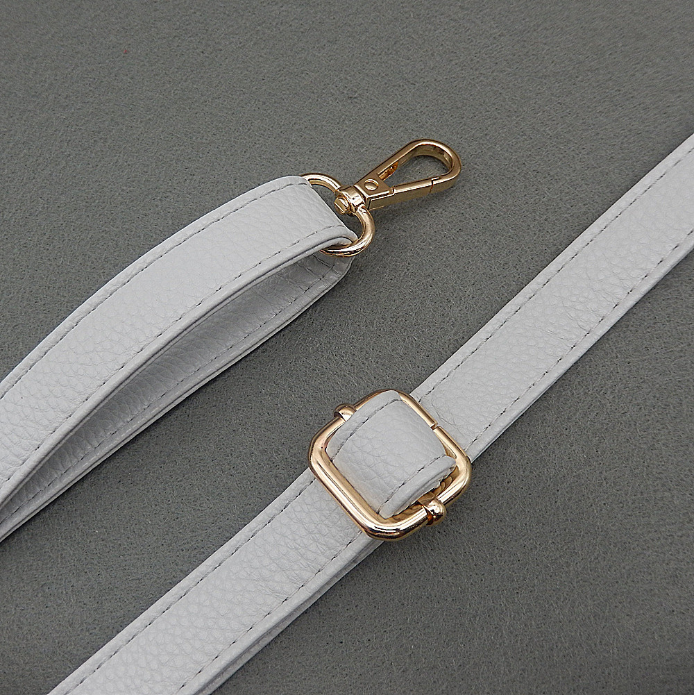 2cm Litchi Leather Shoulder Crossbody Handbag Handle Bag Replacement ...