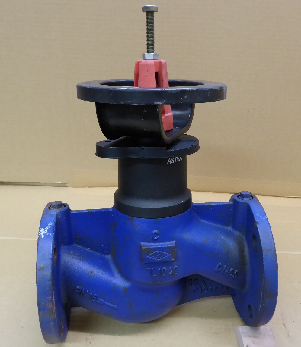 ARI Astra Absperrventil Strangregulierventil Euro-Wedi JL1040 PN16 DN65 ...