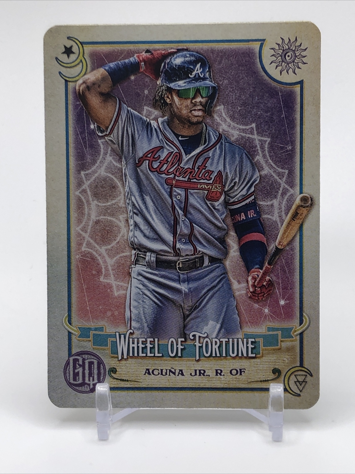 Ronald Acuna Jr. 2020 Topps Gypsy Queen Tarot Of The Diamond Wheel Of ...