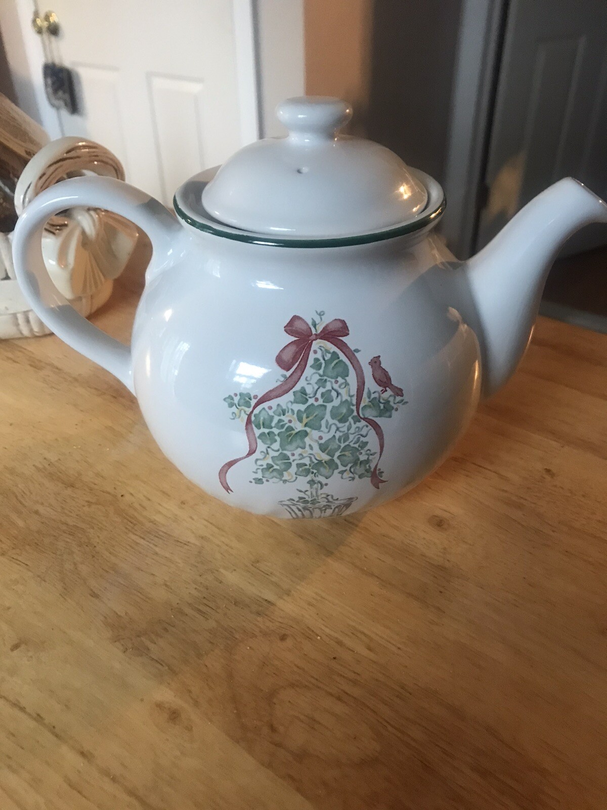 Corelle Coordinates Stoneware Callaway Ivy Tea Pot with Lid Teapot | eBay