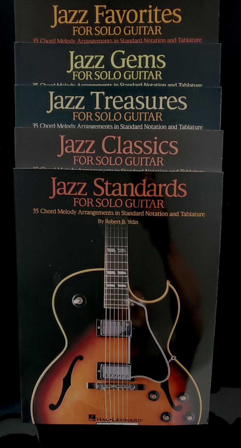 Robert B. Yelin Complete Jazz Guitar Hal Leonard Arrangements Sheet ...