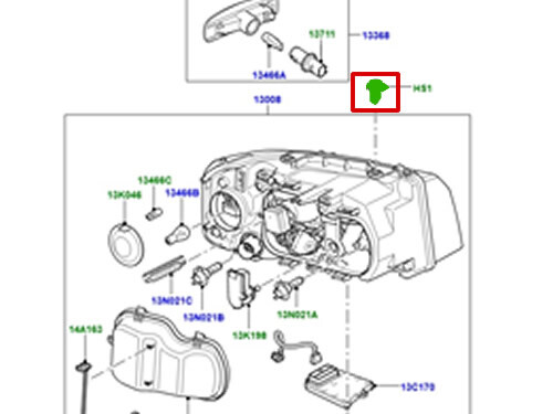 GENUINE LAND ROVER HEADLAMP SCREW LR2 RANGE ROVER 10-12 SET OF 10 NEW ...