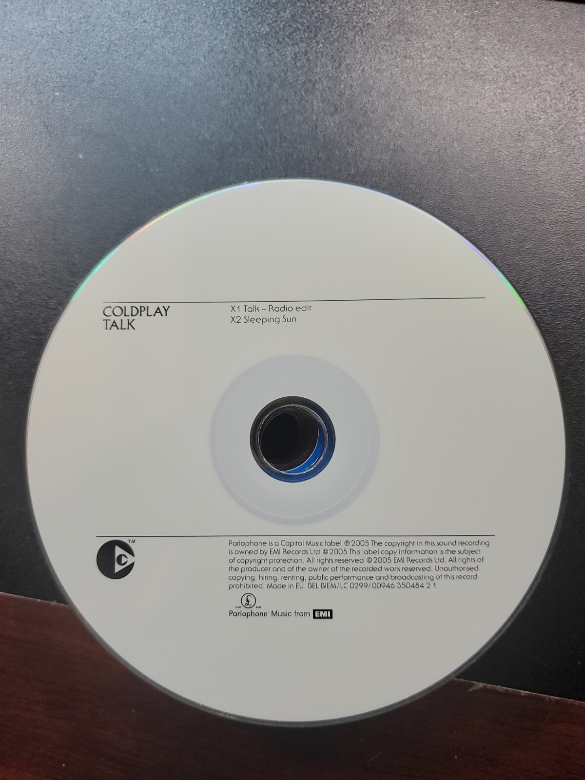 Talk [Single] by Coldplay (CD, Dec-2005, Emi/Parlophone) for sale ...