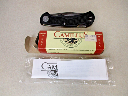 Rare Vintage Camillus Soque USA LEV-R-LOK C5848A LevRLoc Lockback Knife ...