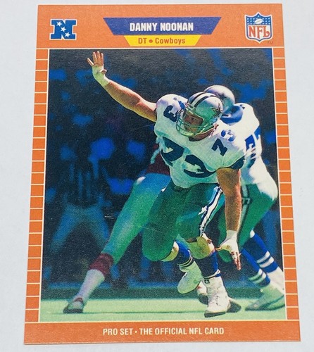 1989 Pro Set FOOTBALL #94 Danny Noonan Rookie Dallas Cowboys Tc4 | eBay