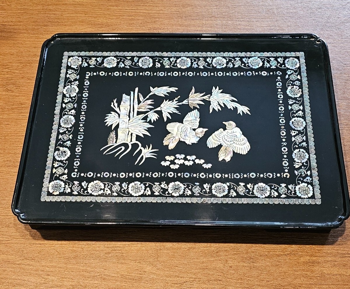 Folding Tea Table Inlay
