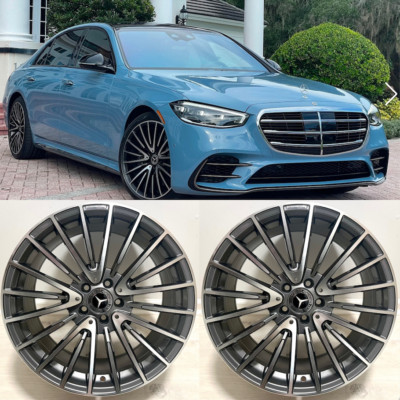 NEW MERCEDES BENZ 17 INCH RIMS WHEELS SET4 FITS C300 C250 C350 E350 ...