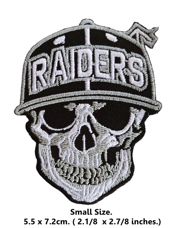 Oakland Raiders NFL Football Patches Embroidery iron,sew(From Thai by ...