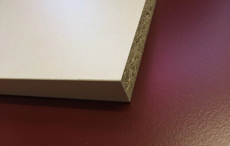 Pack OF 3 White Melamine Shelving Boards 800mm x 229mm (9") edged all ...