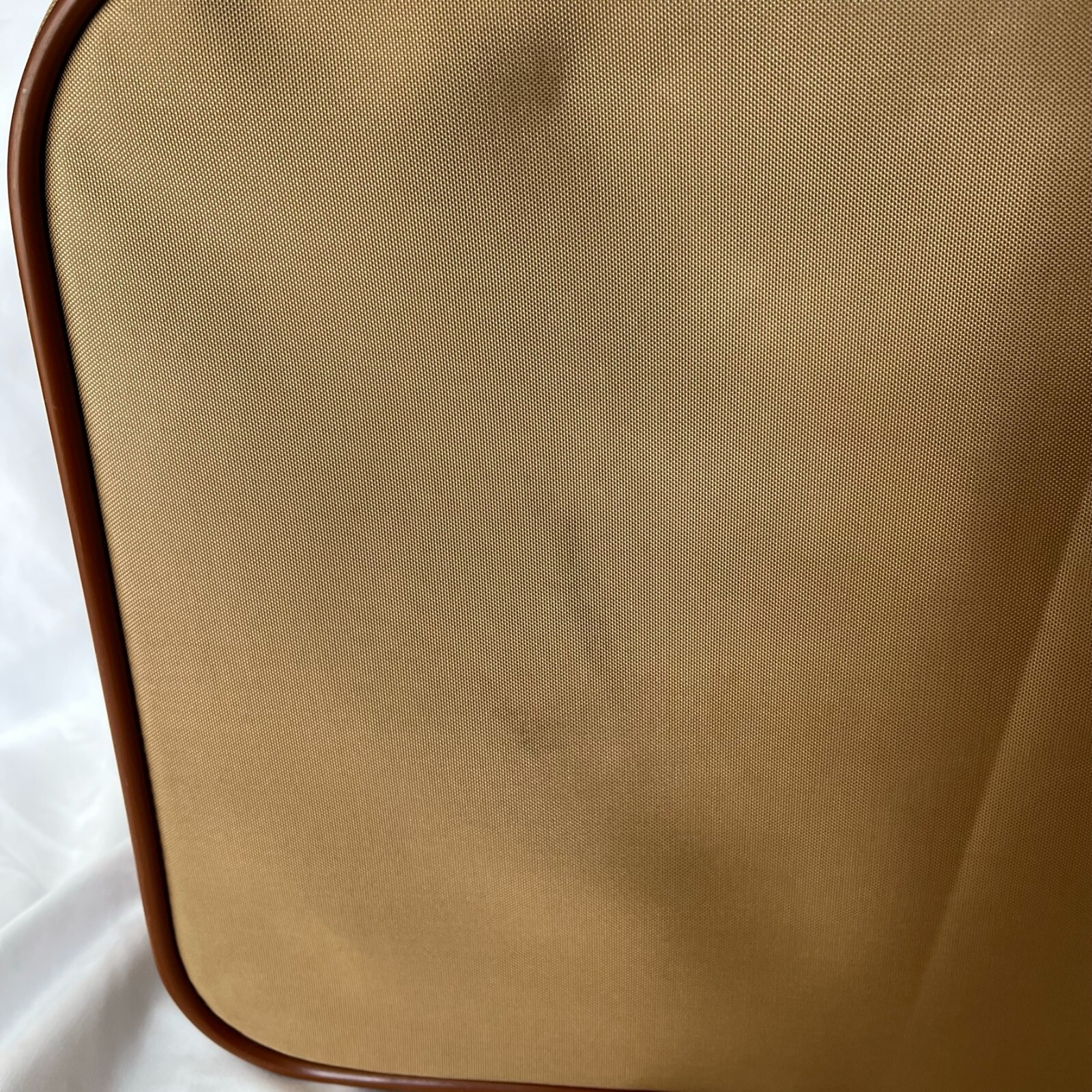 Vtg Samsonite Brown Tan 21x13x7 Handled Suitcase Luggage Brown Soft ...