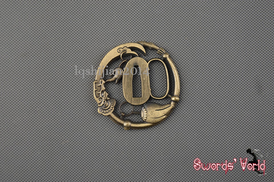 High Quality Zinc Alloy Tsuba Hand Guard For Japanese Katana Samurai ...