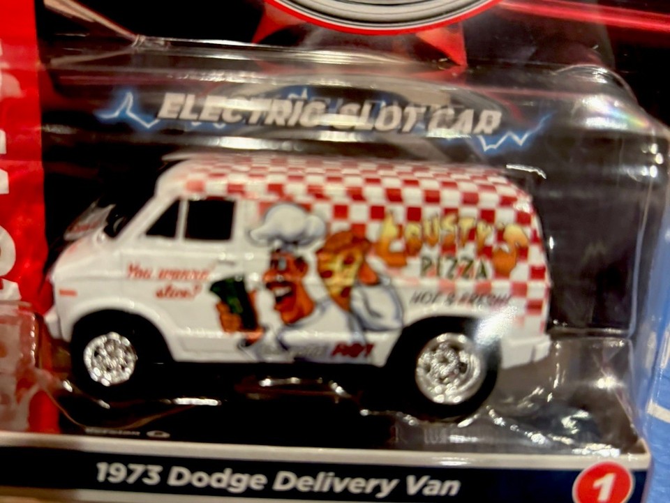 Autoworld 4GEAR On Call '73 Dodge Delivery Van Rapid Response Slot Car ...