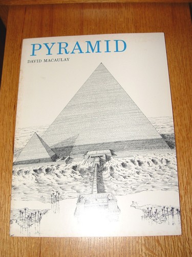 Pyramid - Architectural design book by David Macaulay 1975 | eBay UK