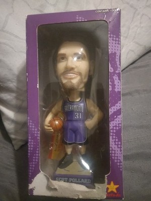 Sacramento Kings Scot Pollard NBA Bobblehead New Purple Jersey 2003 ...
