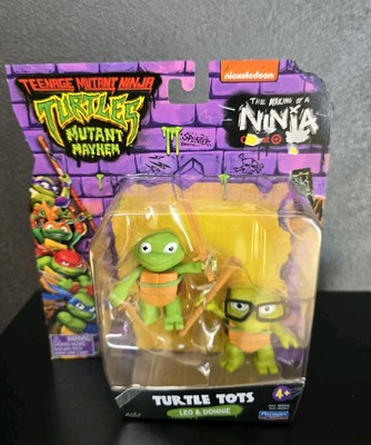 NEW Teenage Mutant Ninja Turtles Mayhem Turtle Tots Leo & Donnie ...