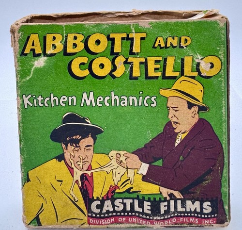 Castle Films - Abbott And Costello Kitchen Mechanics Headline Ed 812 - VTG 16mm | eBay