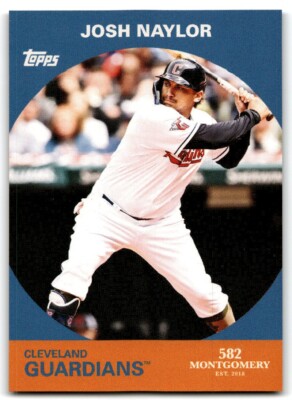 2022 TOPPS MONTGOMERY CLUB SET #5 JOSH NAYLOR CLEVELAND GUARDIANS #3 | eBay
