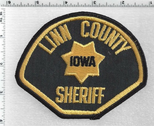 Linn County Sheriff (Iowa) 1st Issue Shoulder Patch | eBay