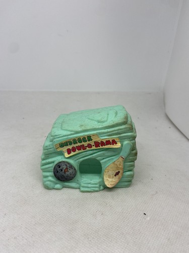 Vintage McDonald's Happy Meal Flintstones Fred & Bedrock Bowl-O-Rama ...