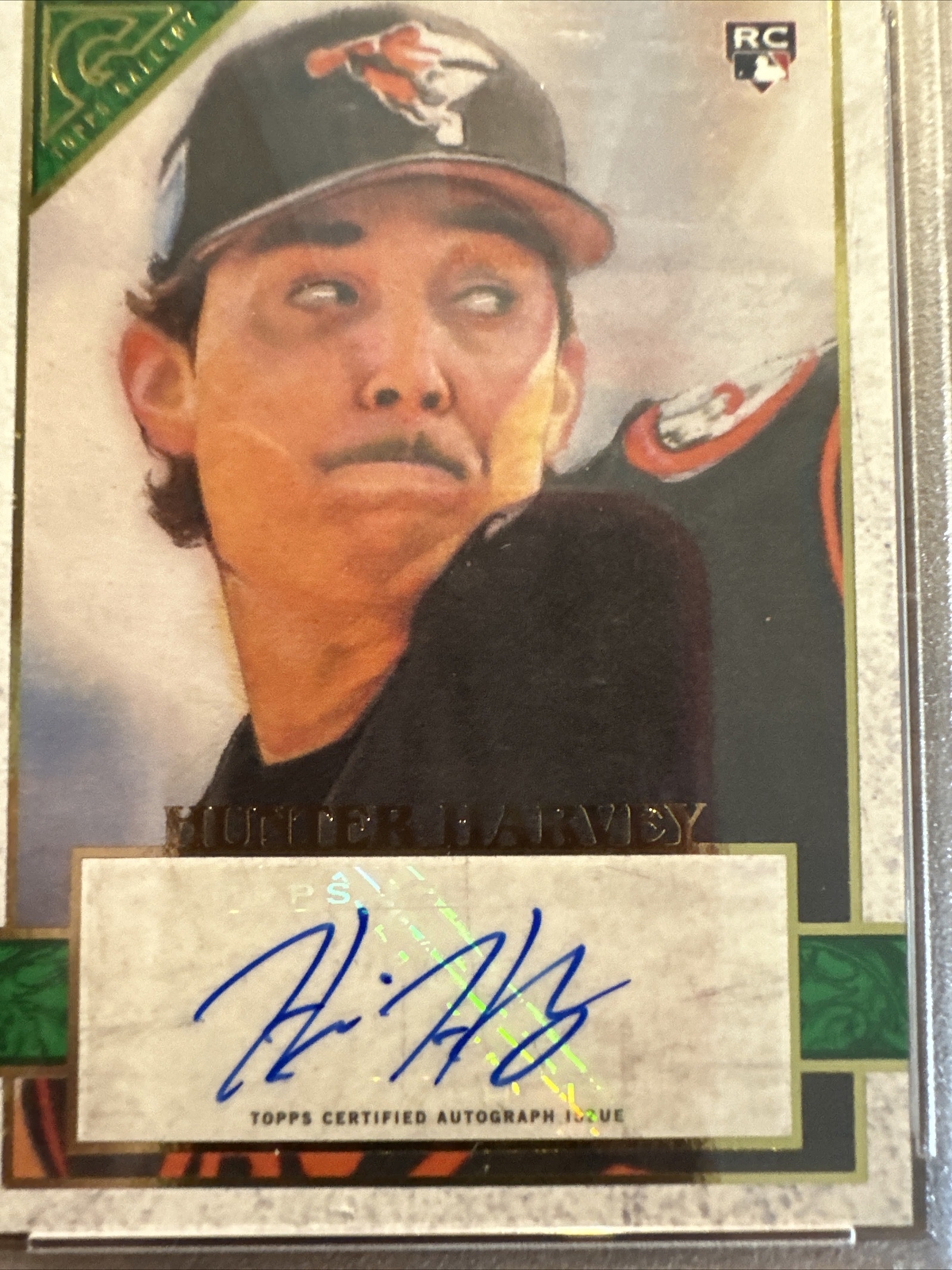 2020 Topps Gallery - Green #50 Hunter Harvey /99 (RC) for sale online ...