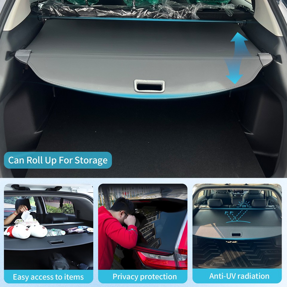 For Subaru Outback 2020-2025 Trunk Cargo Cover Rear Shade Retractable ...