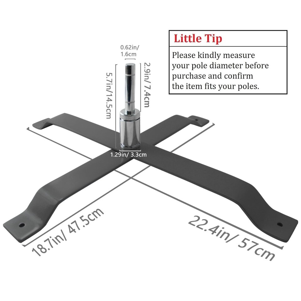 Cross Base Stand for Feather Flag Feather Flag Base Stand X Stand Base ...