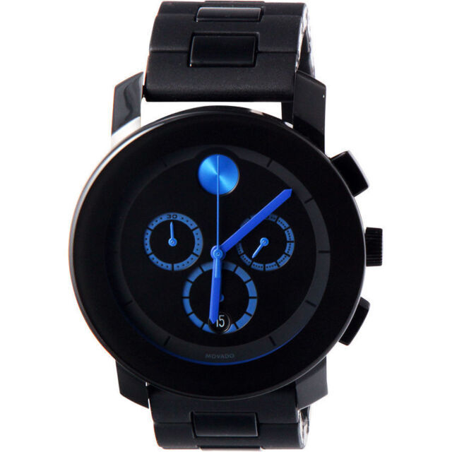 Movado Bold TR90 Men's Black Watch - 3600101 for sale online | eBay