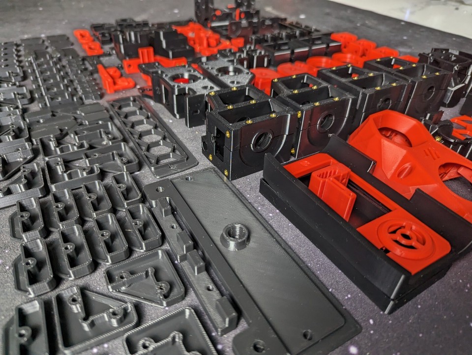 Voron 2.4 R2 Full ASA Printed Parts Kit Multi Colors + Stealthburner ...