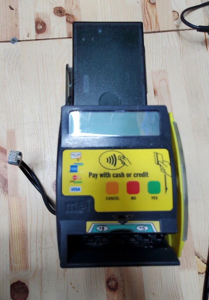 MEI CPI VN25P2 4in1+ CARD READER 2512 accepts $1 and $5 Bill Validator ...