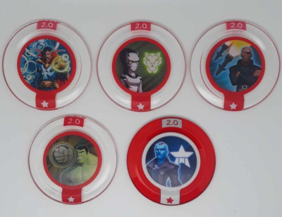 Disney Infinity 2.0 Marvel Team Up Assorted Super Heroes Power Discs ...