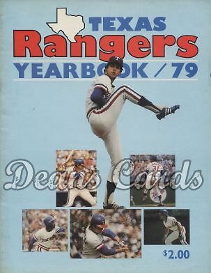 1979 Texas Rangers Yearbook - Jenkins/Oliver/others | eBay