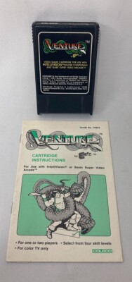 Venture for Intellivision with Manual Clean and Tested | eBay