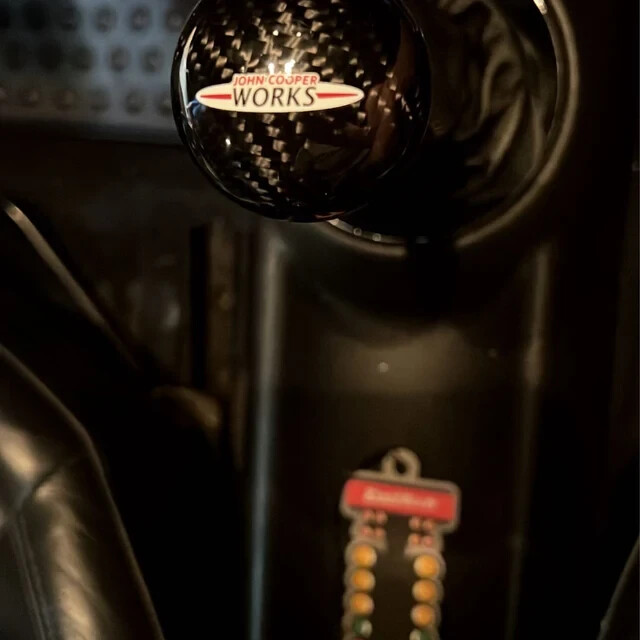 Mini One Cooper S JCW GP Real Carbon Fibre Gear Knob Shifter R50 R52 ...