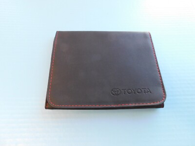 Toyota Leather Owners Manual Case - OEM Case Only - Fits All Years ...