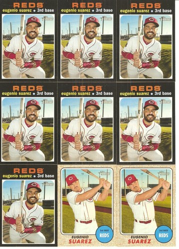18 CARD EUGENIO SUAREZ BASEBALL CARD LOT 534 | eBay